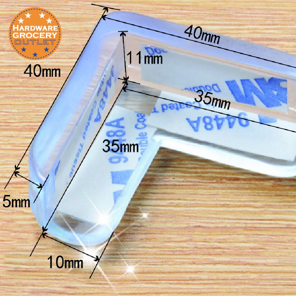 Corner Safety Bumper Premium Ball Shape Clear Corn... – Grandado