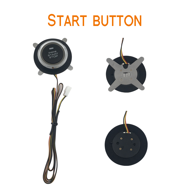 12V Car Alarm Car Engine Push Start Button RFID Lo... – Grandado