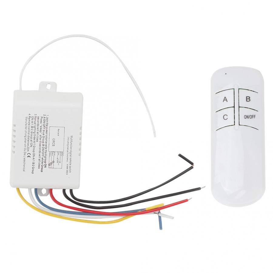 YAM-803 3 Möglichkeiten AUF/OFF 220 V Digital Wire... – Vicedeal