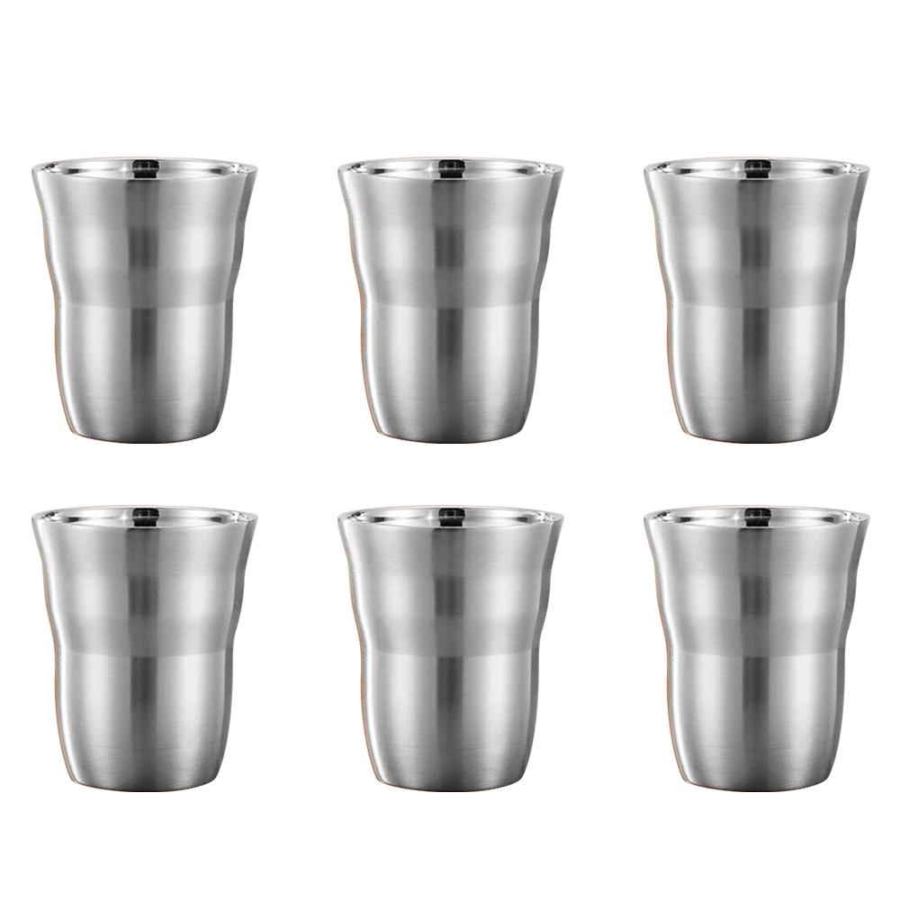 6PCS Double Wall 304 Stainless Steel Ice Cold Wate... – Grandado