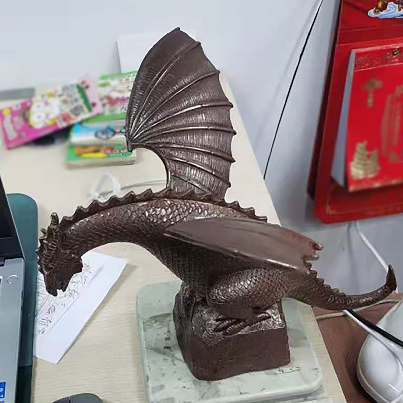 Garden Water Fountain Water Spray Dragon Fire-brea... – Grandado