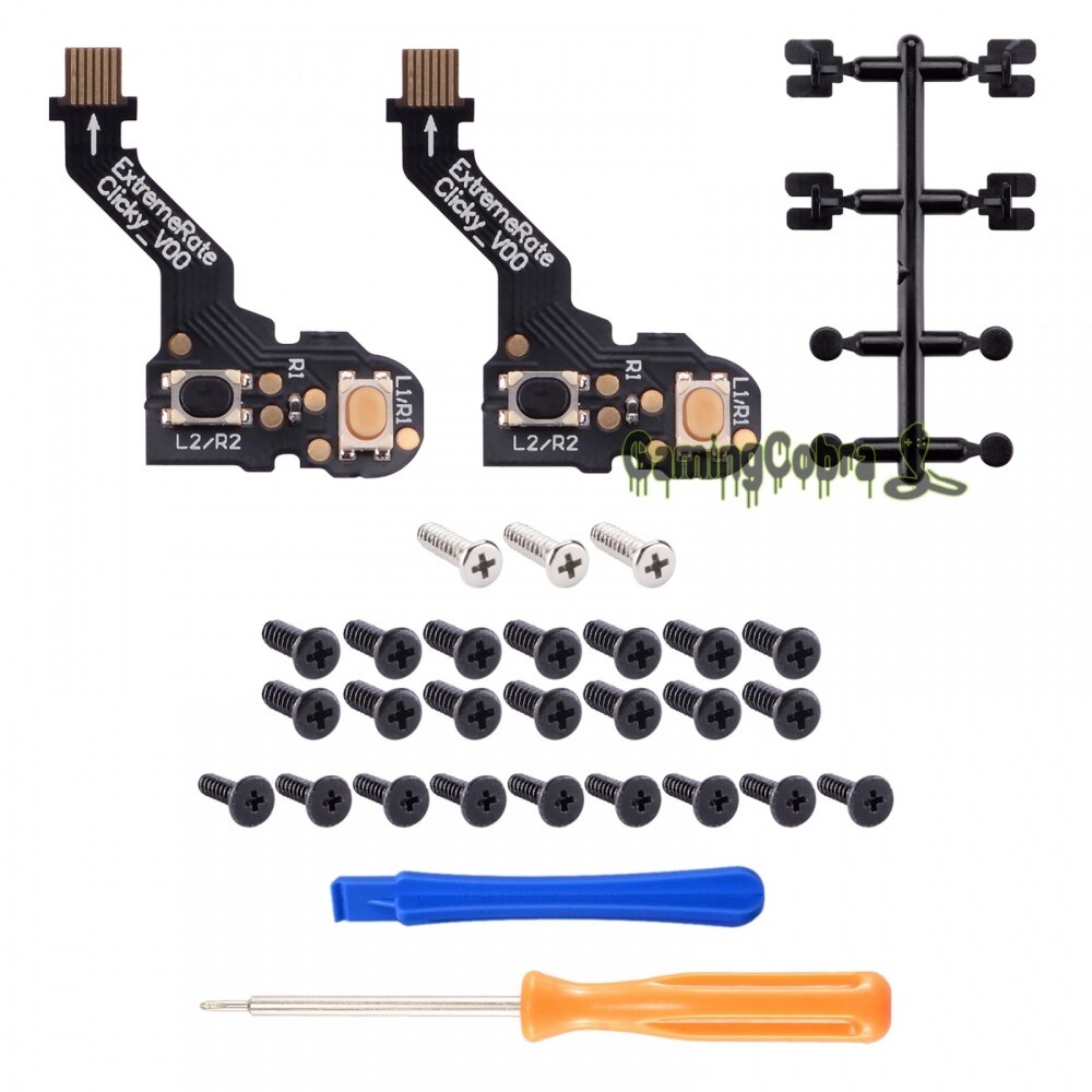 eXtremeRate Clicky Hair Trigger Kit Shoulder Butto... – Grandado