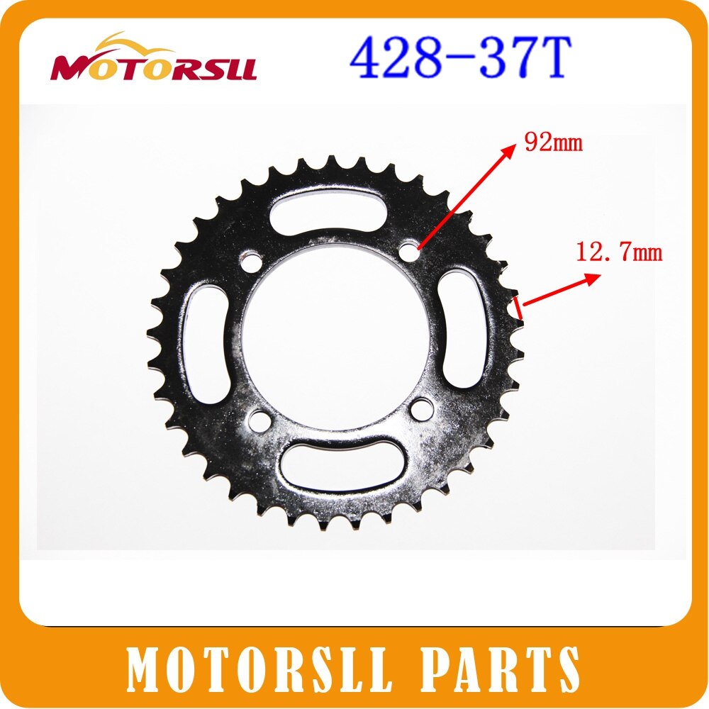 37 Tand 428 76 Mm Sdg Tandwiel XR50 CRF50 CRF70 Pi... – Vicedeal