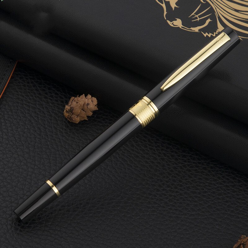 Hero Signature Pen Black Ink Pen Metal Ballpoint P... – Grandado