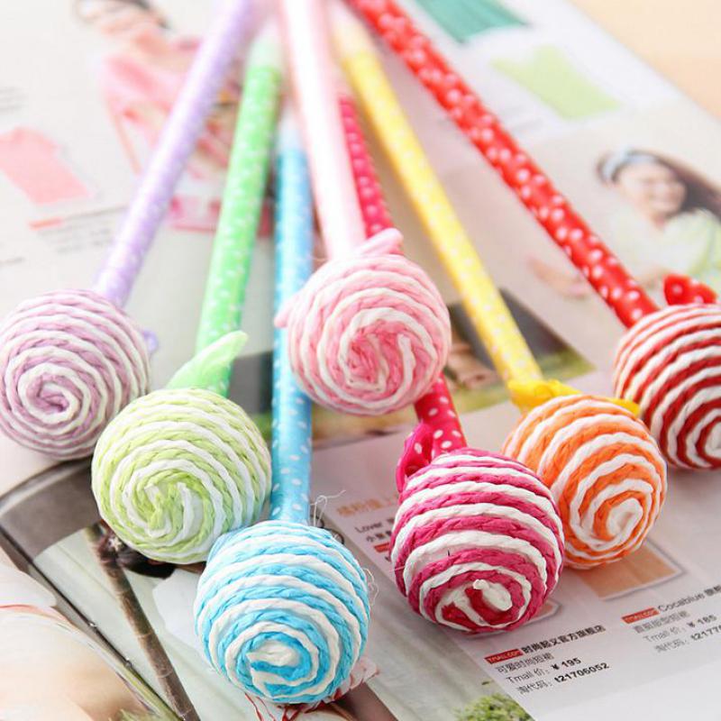 3pcs Cute Ballpoint Pen Lollipop Kawaii Novelty Pe... – Grandado