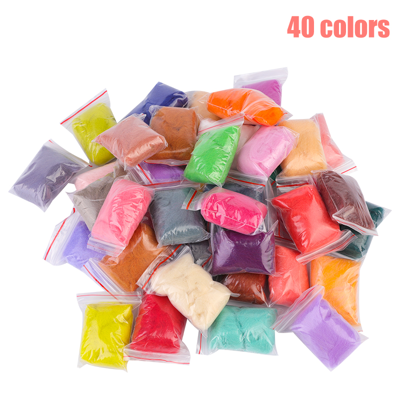 Imzay Nadel Filzen Wolle einstellen Faser Wolle Ga... – Grandado