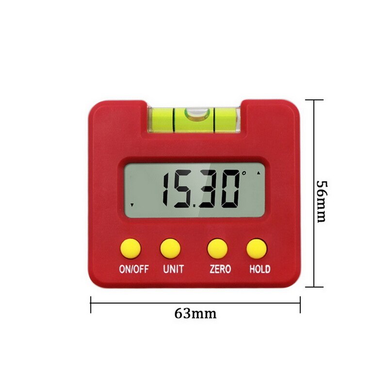 4*90° Mini Digital Display Inclinometer Meter Elec... – Grandado