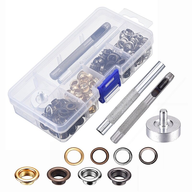 120 Sets 4 Kleuren 6Mm Diameter Oogjes Gespen Mont... – Grandado