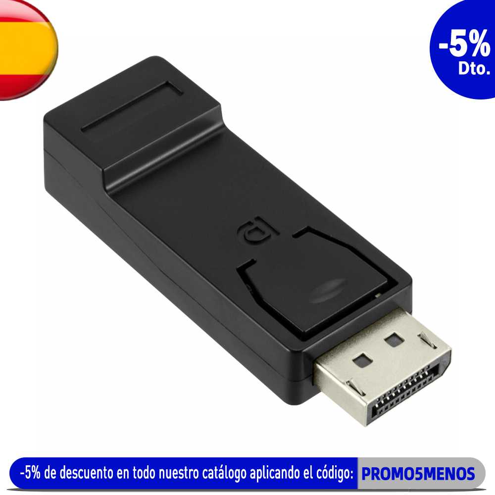 Dp Naar Hdmi Adapter Zwart M/F Displayport Audio V... – Vicedeal