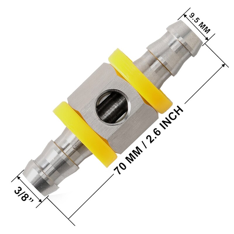 Universal Fuel Pressure Gauge 1/8 NPT(140 Psi) wit... – Vicedeal