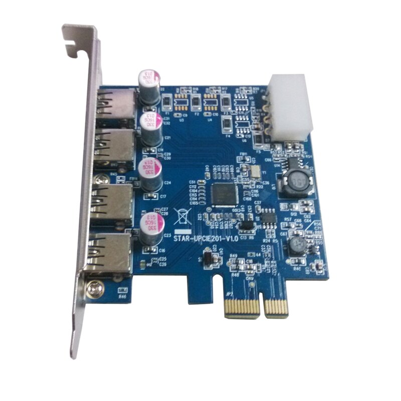 Desktop PCIE to 4P USB3.0 Expansion Card PCI-E to ... – Grandado