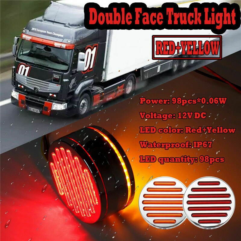 1Pcs Achterlicht Auto 12V Truck Achterlichten Lant... – Grandado