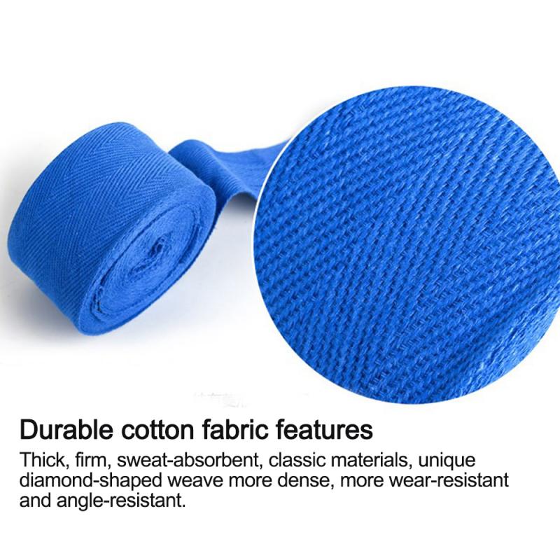 Boxing Bandage 2.5m X 5cm Cotton Tied Hands With F... – Vicedeal