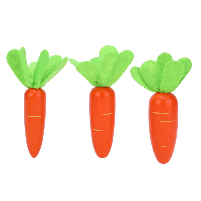 Shape Wooden Pull Carrot Game Number Fine Motor Sk... – Grandado