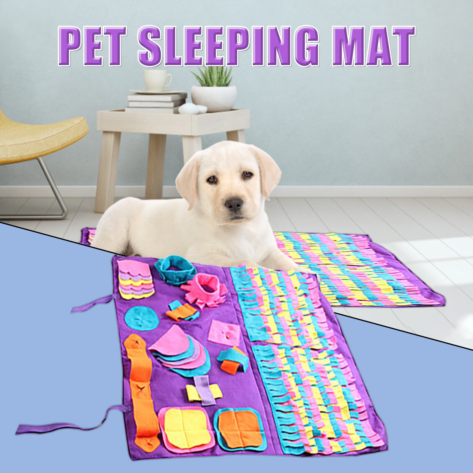 Foldable Sniffing Carpet Dog Large Pet Mat Non-sli... – Grandado