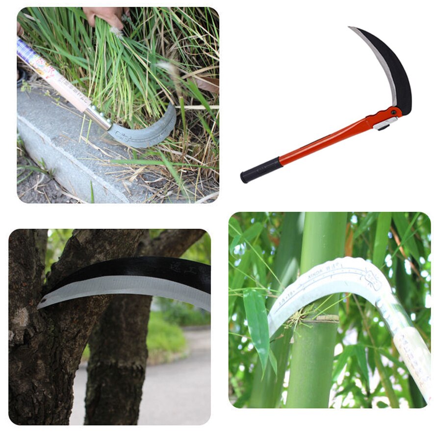 Folding Sickle Light Garden Weeding Sickle Mangane... – Vicedeal