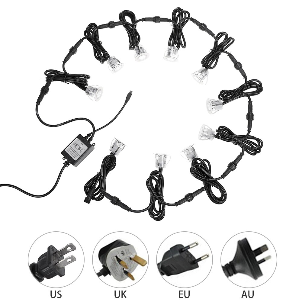 Leds Dek Verlichting Met Afstandsbediening 16 Rgbw... – Grandado