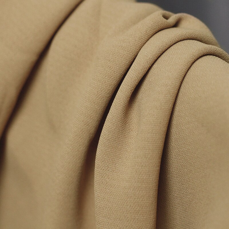 La tela de doble cubierta Crepe de Chine 100% algo... – Grandado