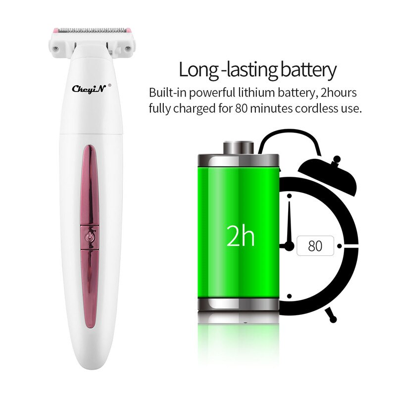 CkeyiN Electric Razor Hair Removal Lady Shaver Epi... – Grandado