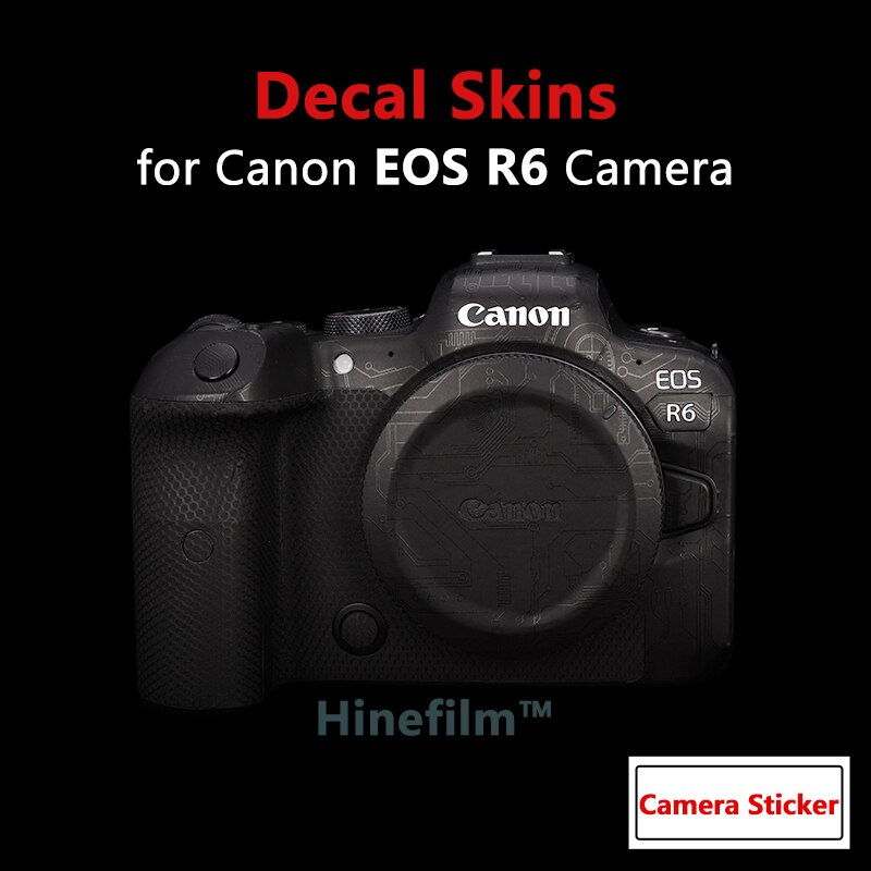 EOSR6 Camera Decal Skin for Canon EOS R6 Camera St... – Vicedeal