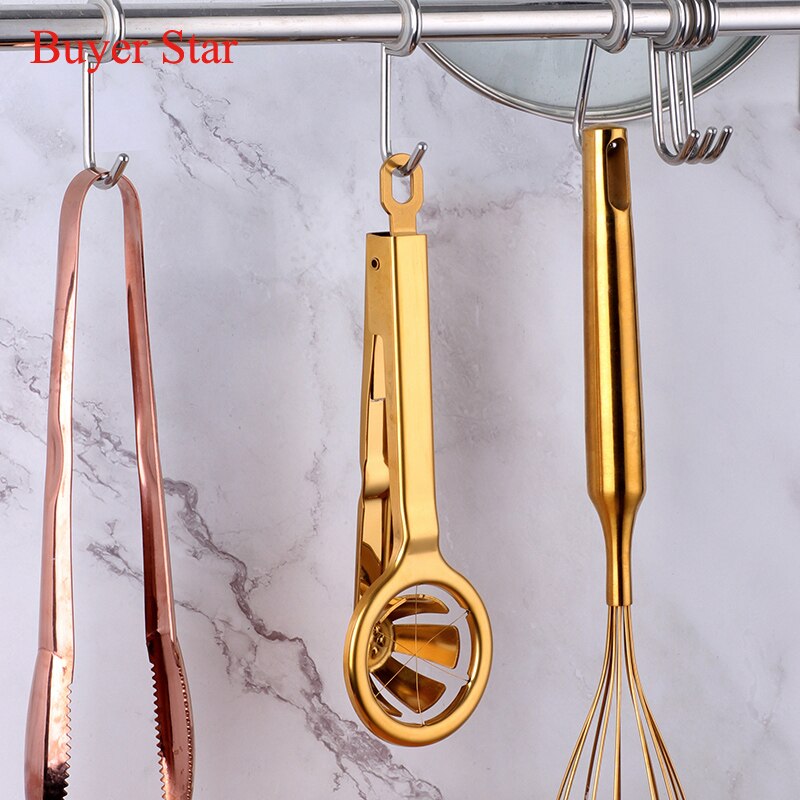 Household Gold Egg Slicers cutter stainless steel ... – Grandado