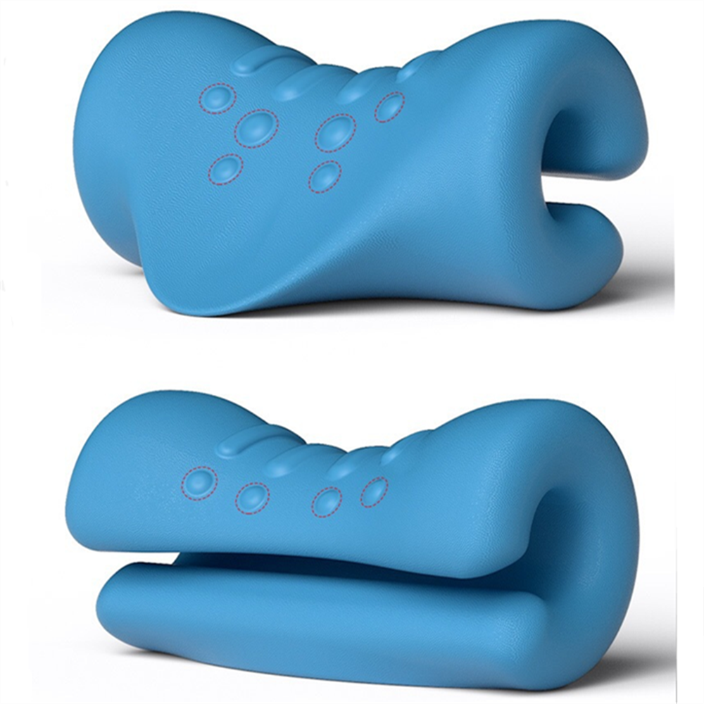 Cervical Neck Traction Support Massage Pillow Grav... – Grandado