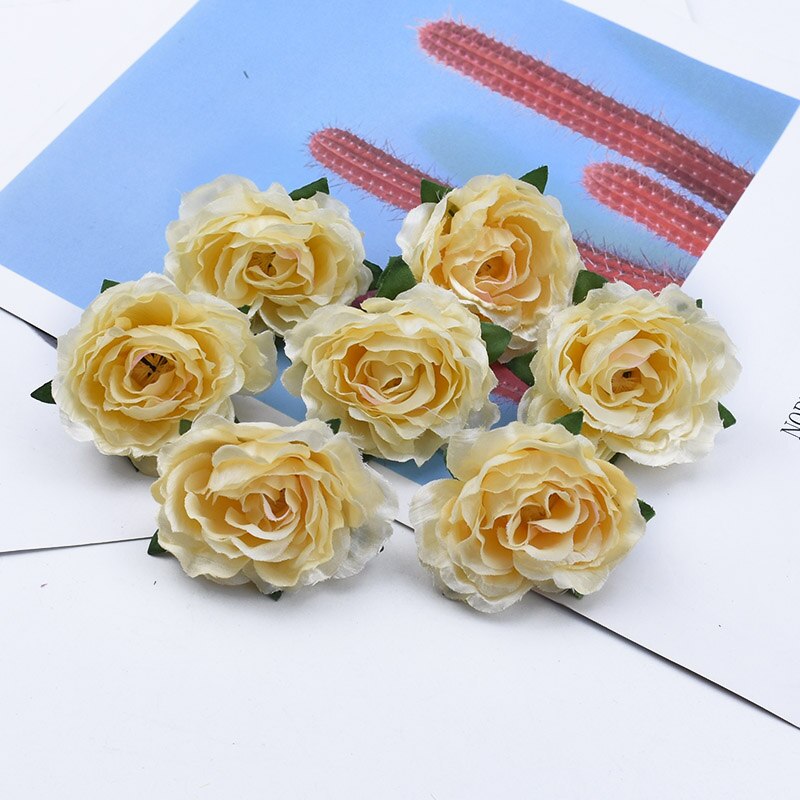 10Pc Nep Bloemen Multi-Gelaagde Rozen Home Decor D... – Vicedeal