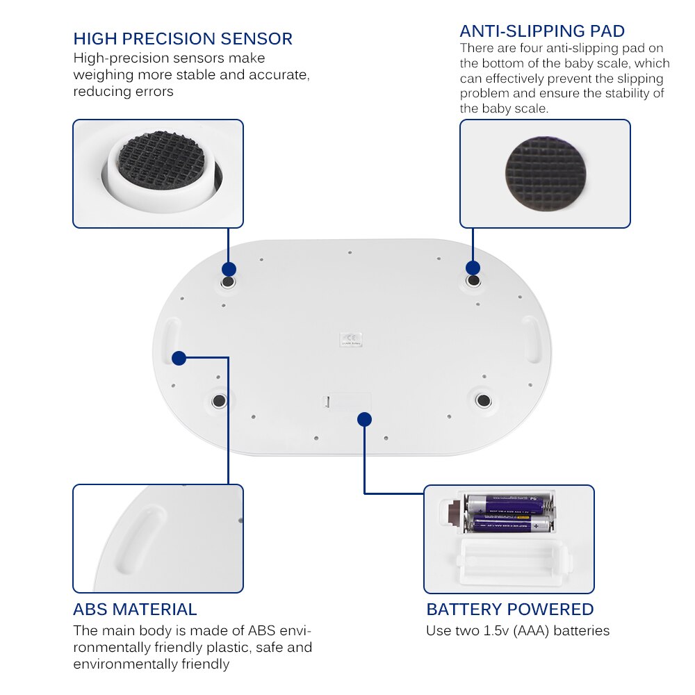 Baby Scales Multi-Function Digital Display Of Inte... – Grandado