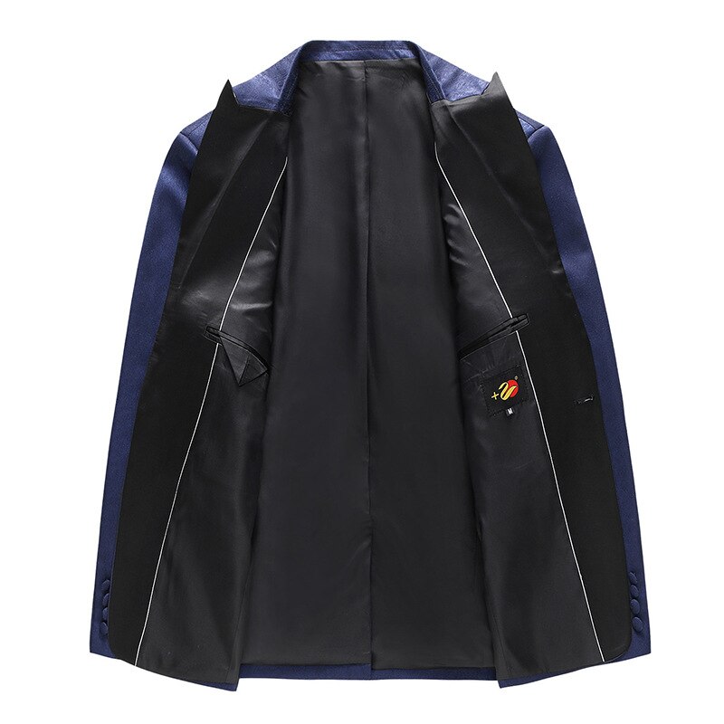 Men's Different Color Collar Jacquard Handsome All... – Grandado