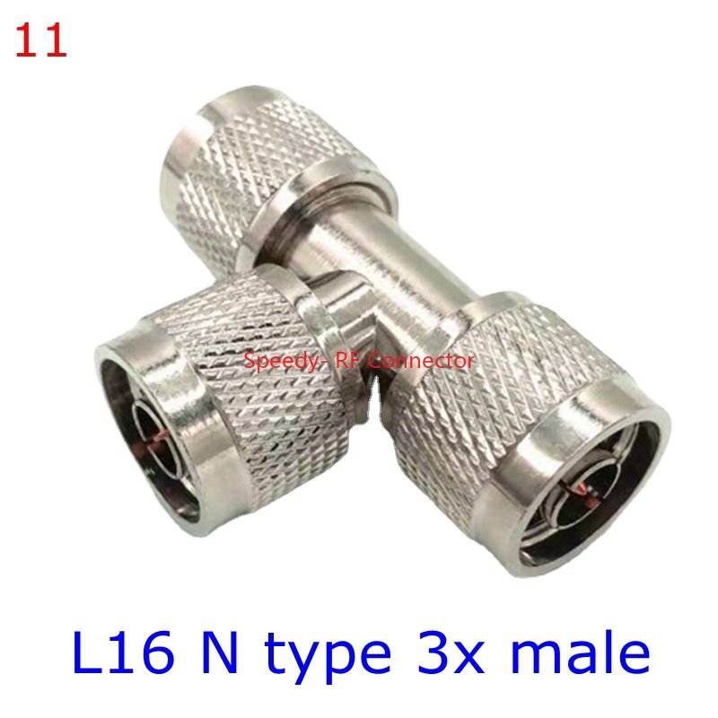 Conector tipo N L16 N macho hembra 90 grados ángul... – Grandado