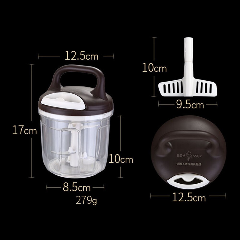 Handleiding Food Processor Shredder Groente Vlees ... – Vicedeal