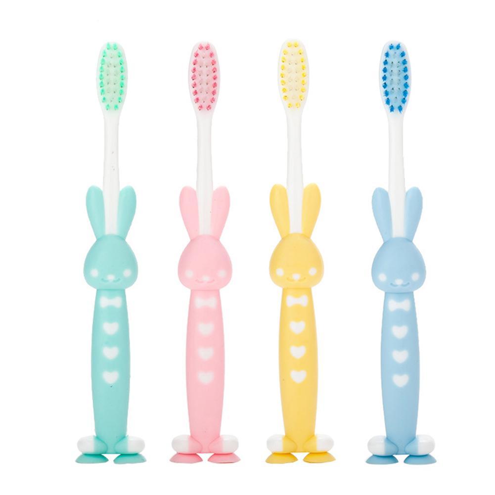 4pcs Baby Kids Training Toothbrushes Soft-bristled... – Vicedeal