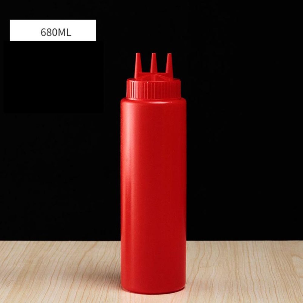 Gegradueerde Perssaus Fles Plastic Knijpbare Jam C... – Vicedeal