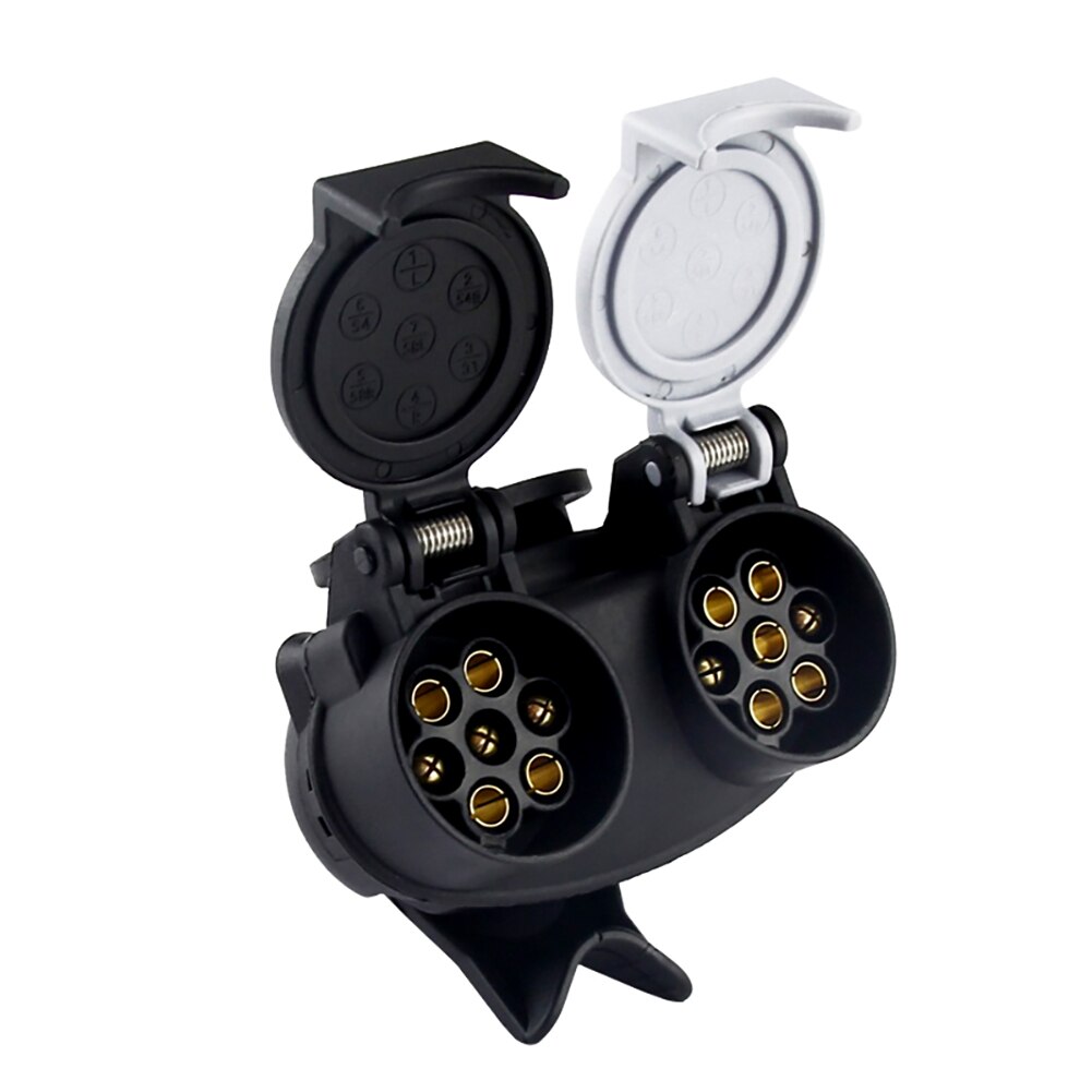 7 Pin Aluminium Plug Trailer Truck Towing Elektra ... – Vicedeal