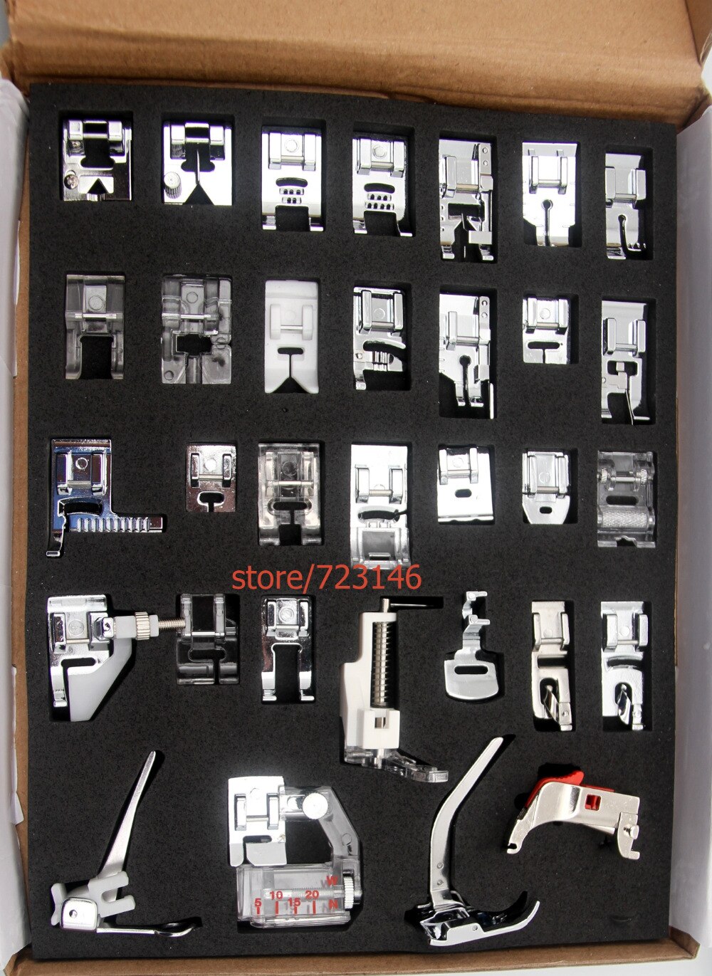 Multifunctional kit 29 Presser Foot Feet Domestic ... – Vicedeal