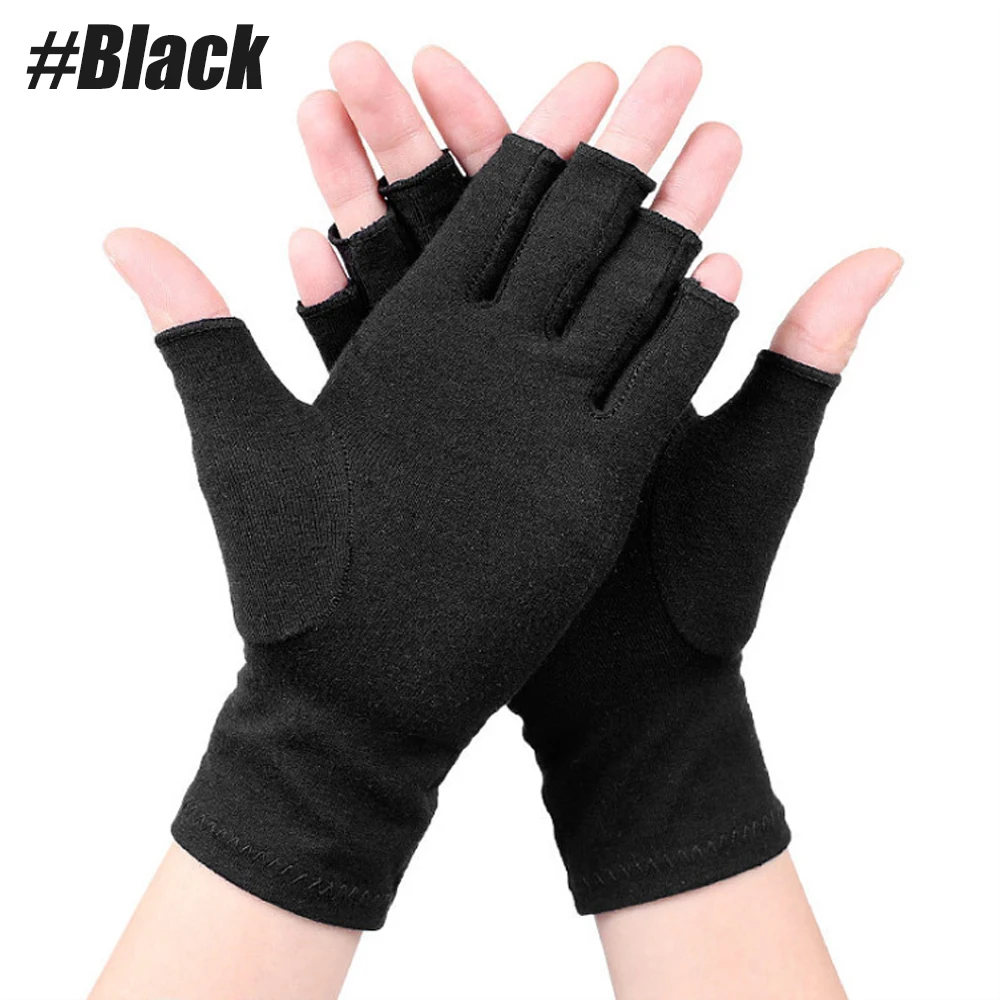 1Pair Arthritis Gloves,Fingerless Compression Glov... – Grandado