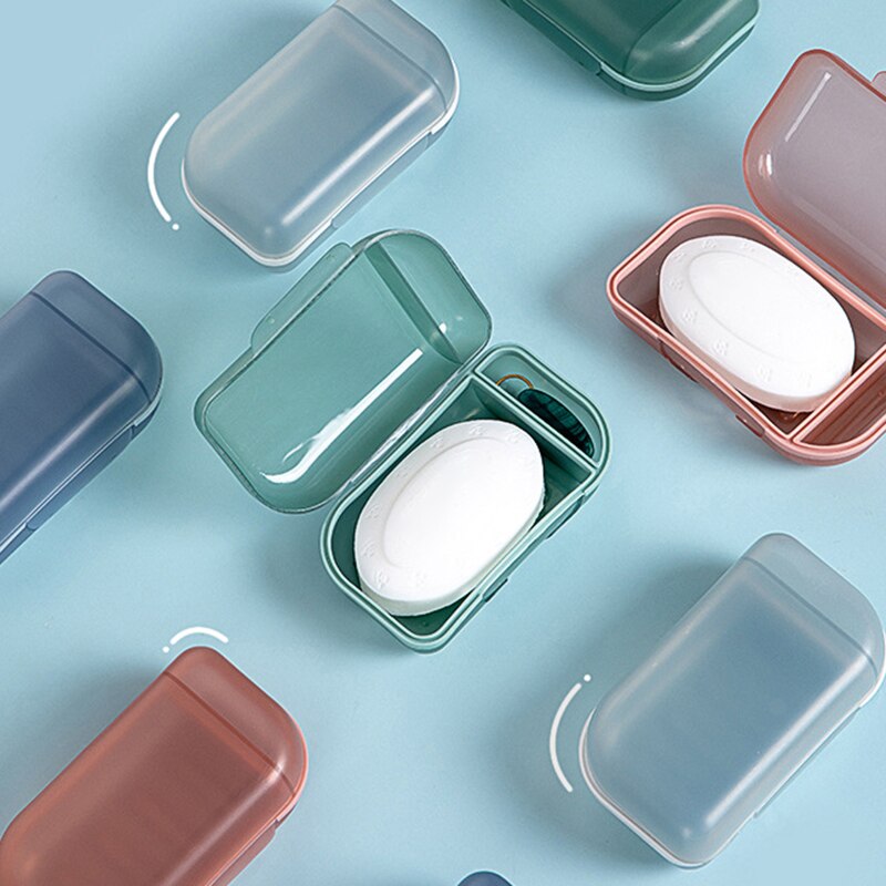 Draagbare Zeep Houder Plastic Douche Zeepkist Zeep... – Grandado