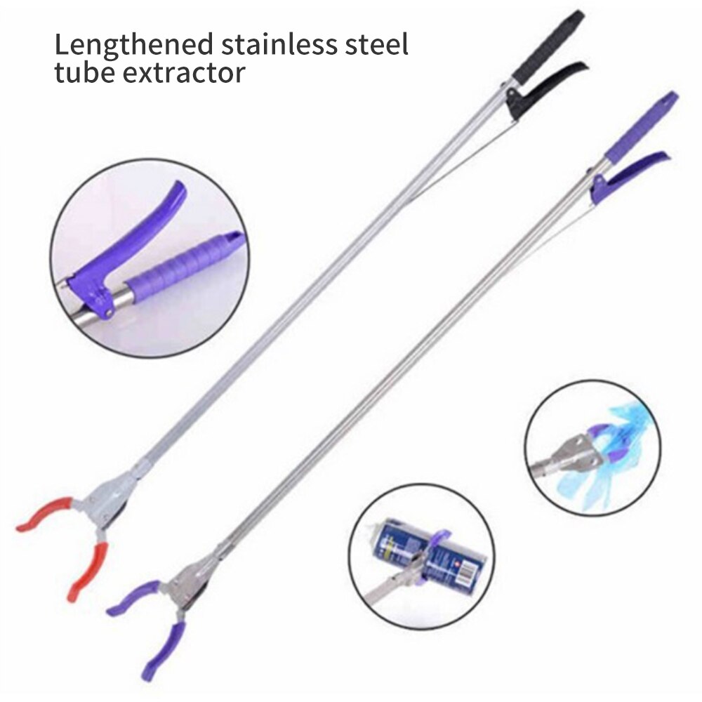1pcs 80cm Foldable Trash Picker Extra Long Grabber... – Vicedeal
