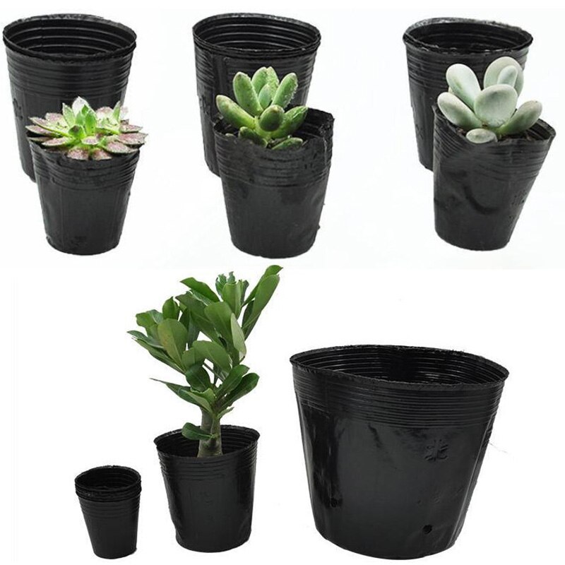 Plastic Grow Garden Pots 6 8 12cm Plant Flower Gro... – Vicedeal