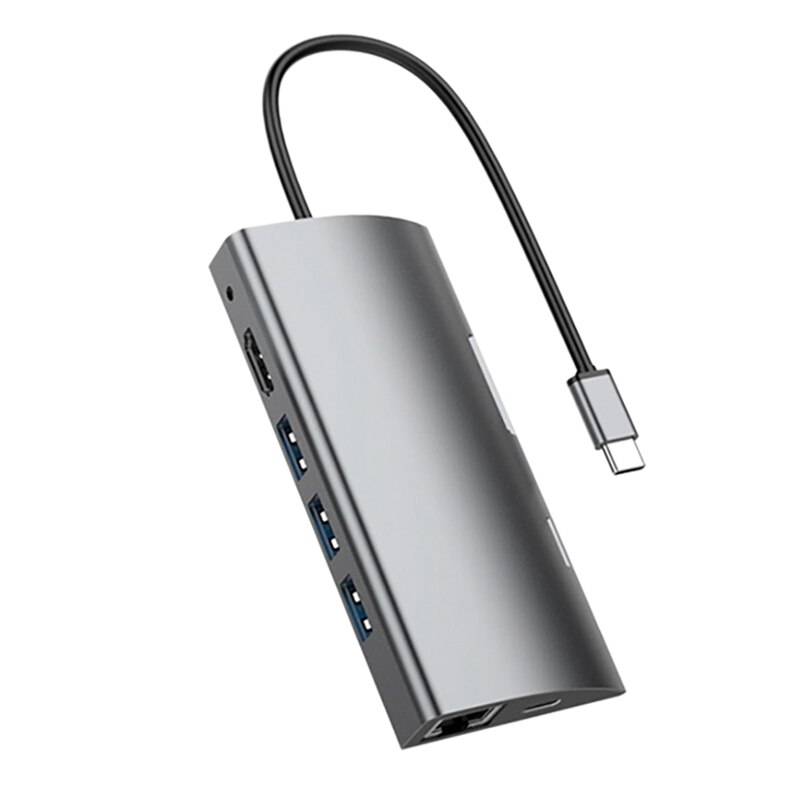 9-In-1 Docking Station USB-C HUB USB3.0X3+HDMI-Com... – Grandado