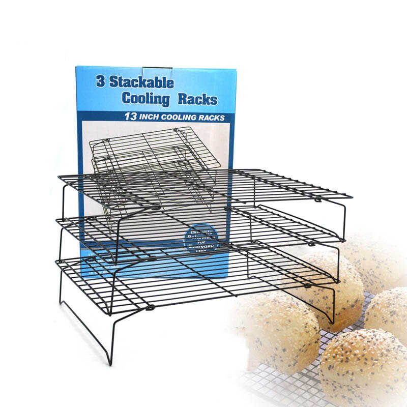 TURDOS Cooling Rack Non-stick 3-layer Baked Cake B... – Vicedeal