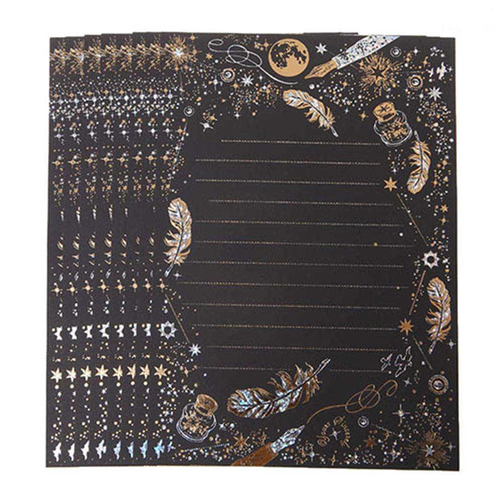 XRHYY Black Writing Letter High-end Vintage Bronzi... – Grandado