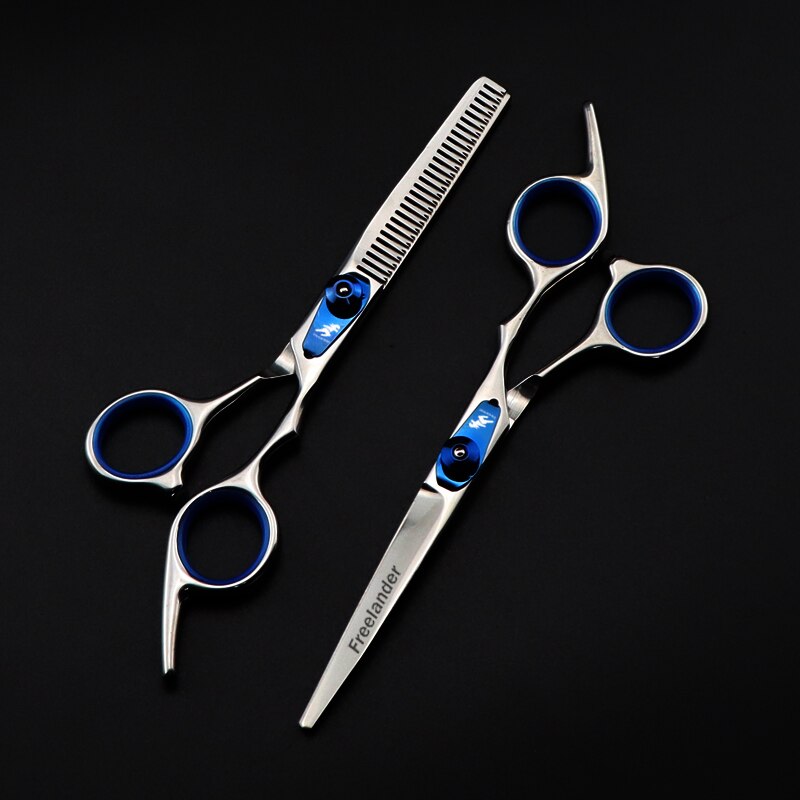 6.0 inch hairdressing scissors flat shear thinning... – Grandado
