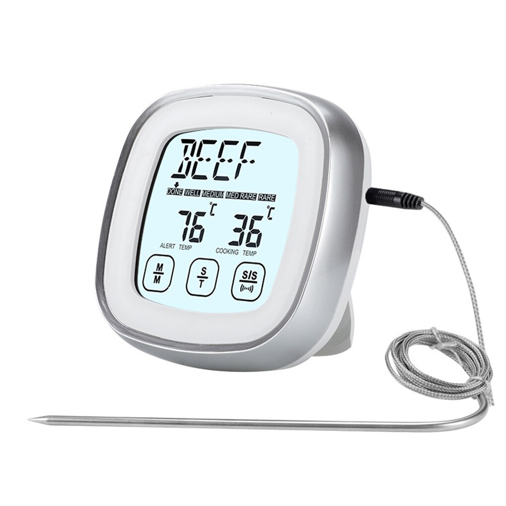 Food Cooking Digital Probe Timer Thermometer Kitch... – Grandado