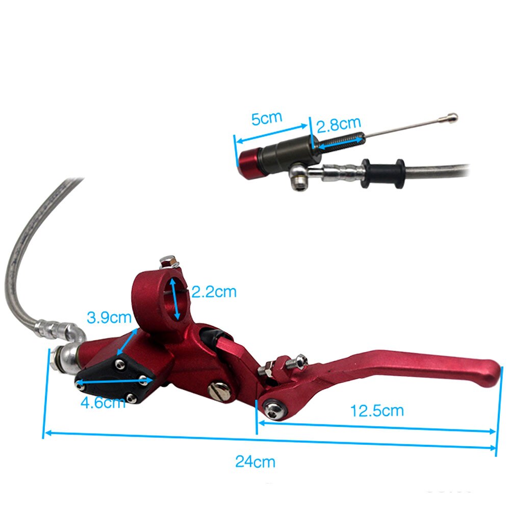 1pcs Motorcycle Aluminium Hydraulic Clutch 1200mm ... – Vicedeal