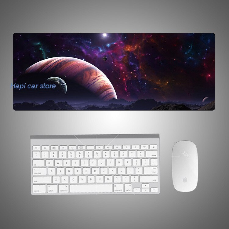Starry Sky Kawaii Mouse Pad Large Cute Desk Mats G... – Grandado