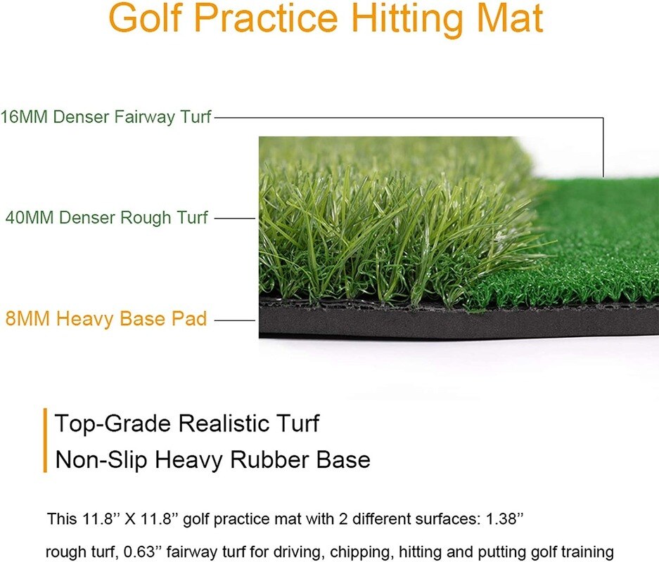 HOW TRUE 3 Piece Golf Chipping Practice Net and Ma... – Grandado