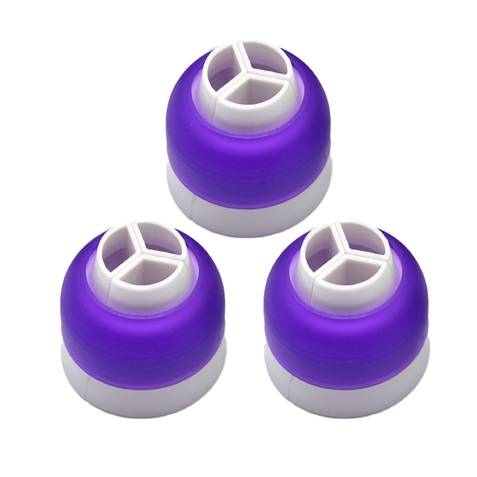 3 Color Cake Decorating Tools Tri-color Icing Pipi... – Grandado