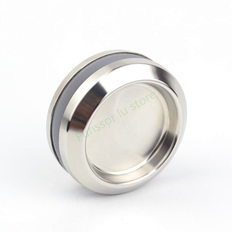 Glazen Deur Roestvrij Staal Ronde Handgreep, Holle... – Vicedeal