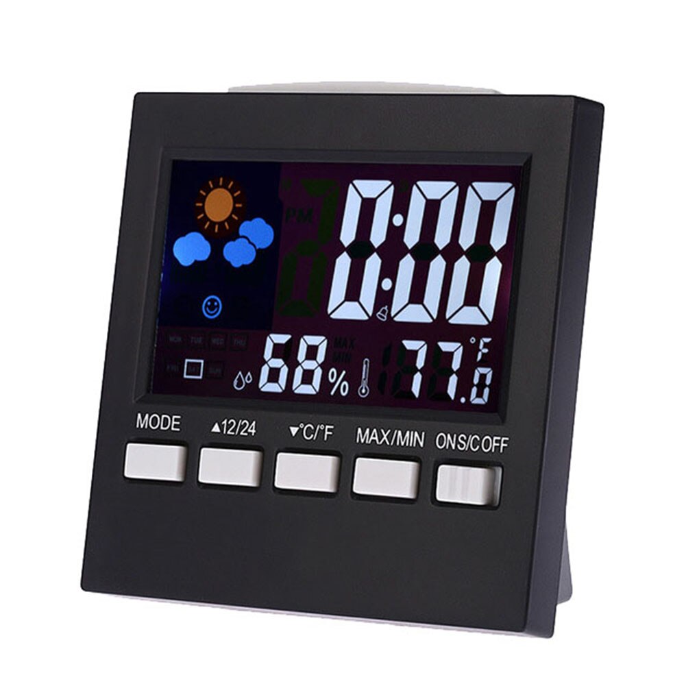 Thermometer Color LCD Display Home Alarm Clock Tem... – Vicedeal
